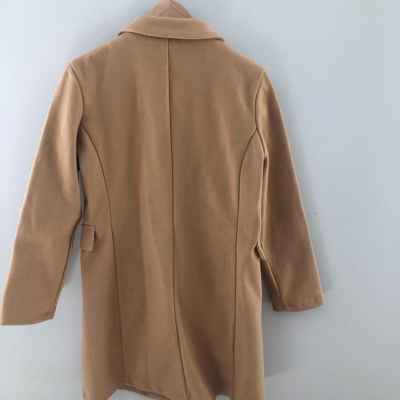 Shein Tan long coat - Depop