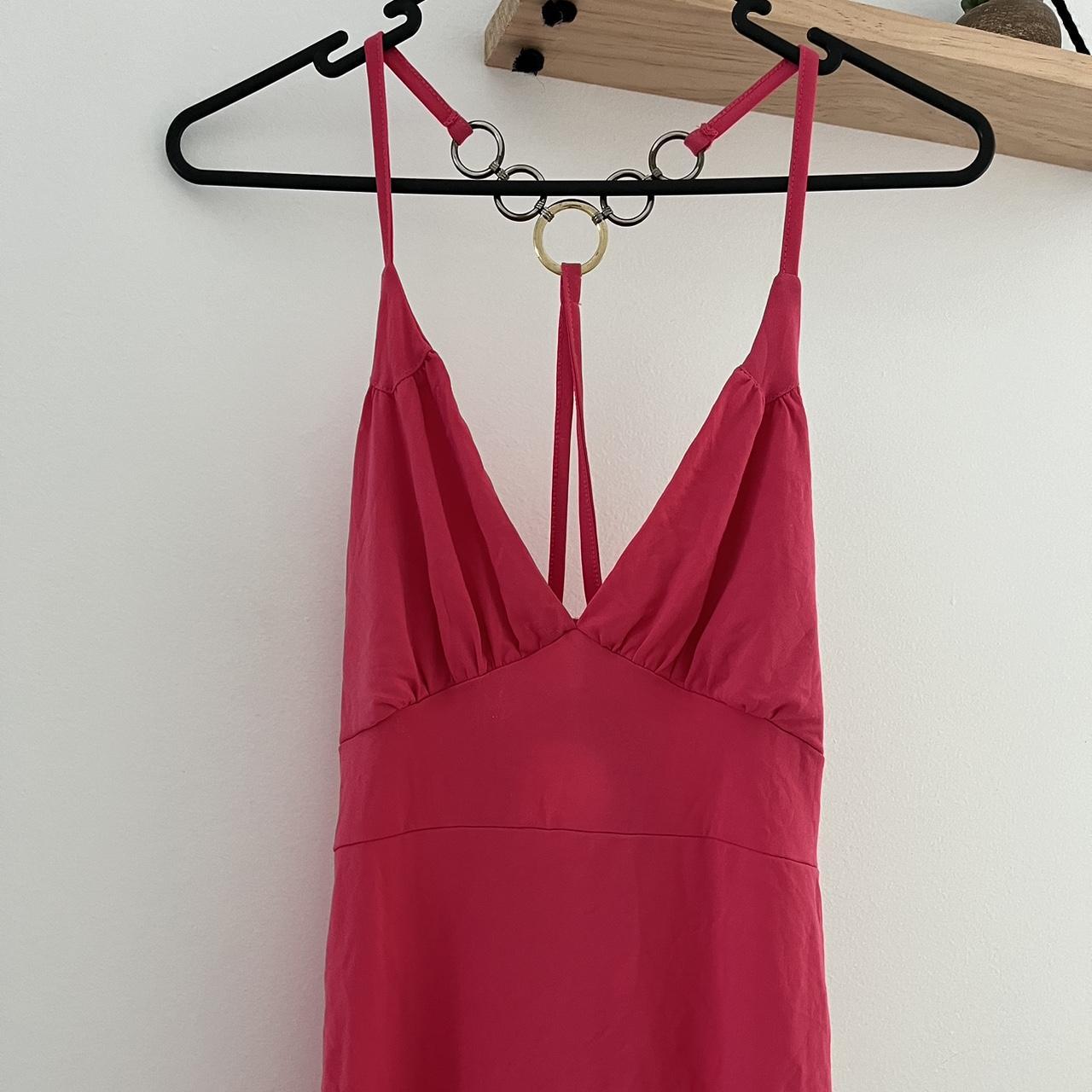 pink going out top with metal detailing 🌺🎀 bought... - Depop