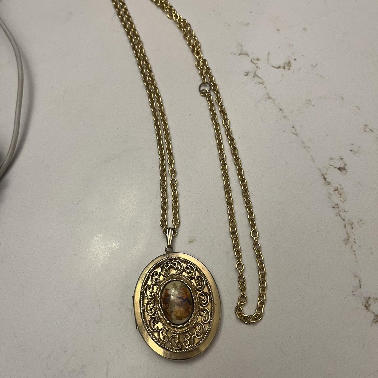 Rare and unique antique style vintage Locket... | Depop