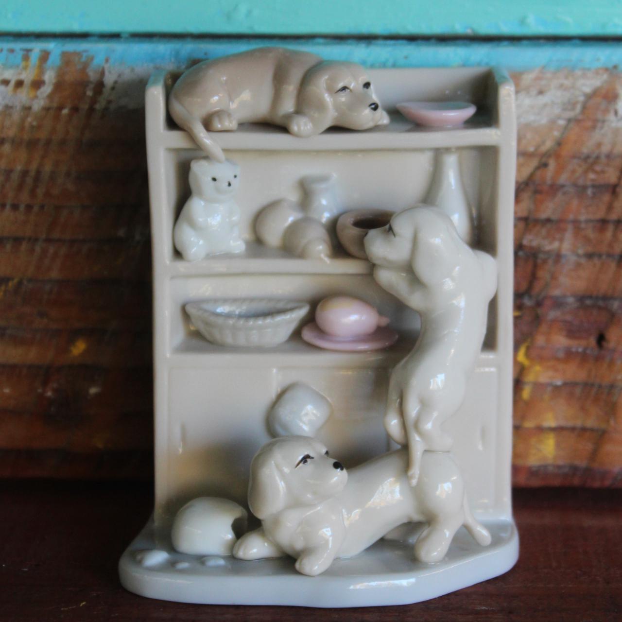 Charming Summit Collection Puppy Dog Figurine -... - Depop