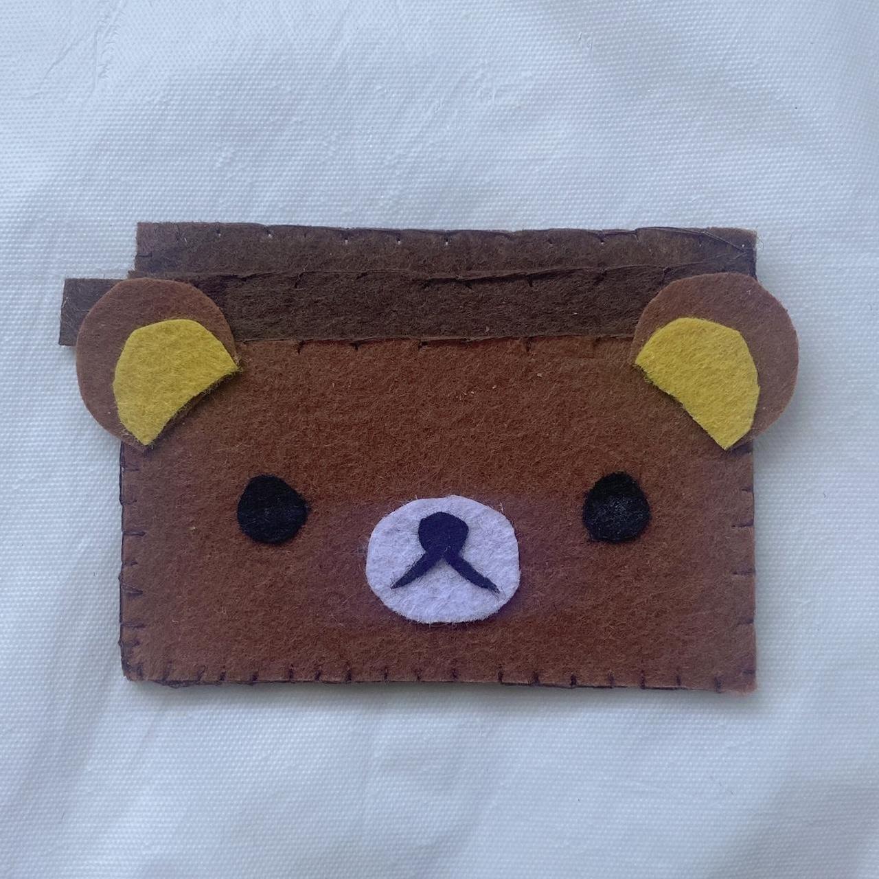 choco kuma card holder biz card is 3.5 x 2 in for... | Depop
