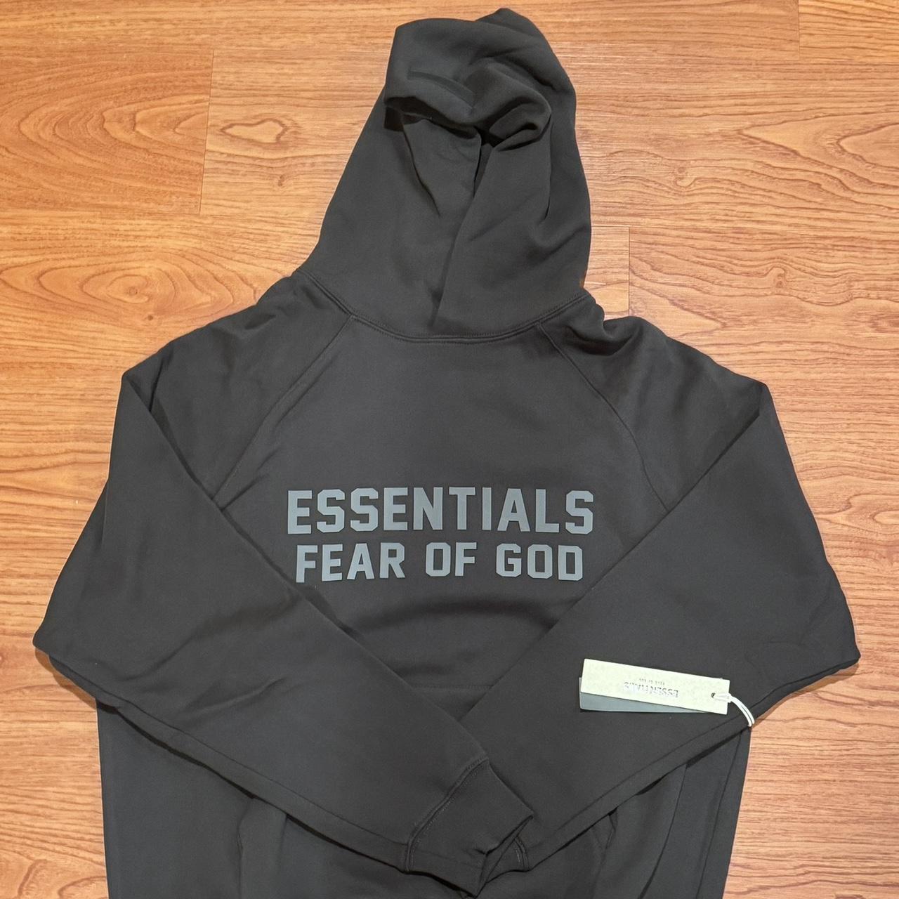 Fog Essentials Off Black Hoodie FW22 Brand new... | Depop