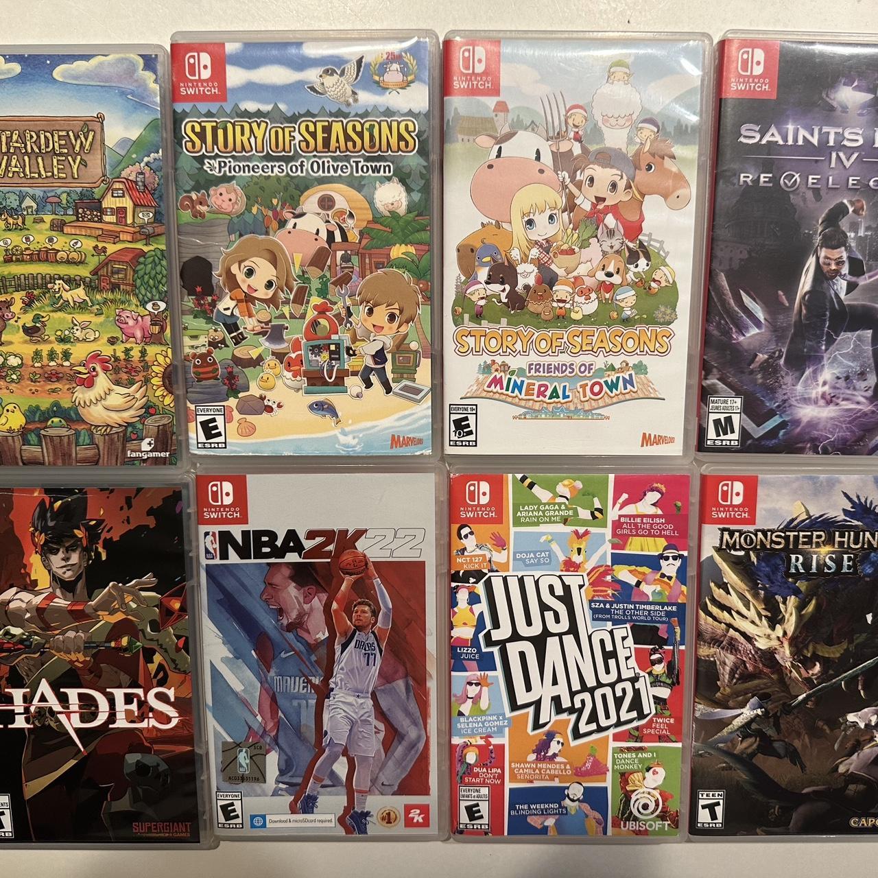 Nintendo Switch Games Bundle Here is a list of the... - Depop