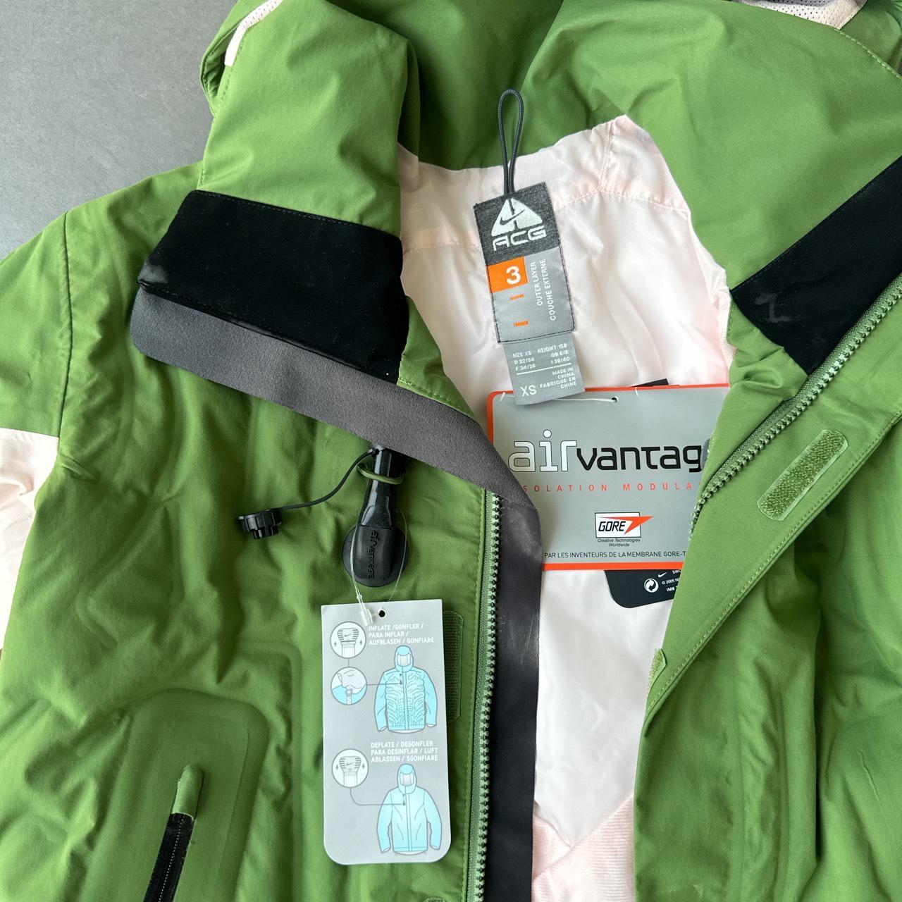 Nike ACG Air Vantage Green Gore-tex Inflatable... - Depop