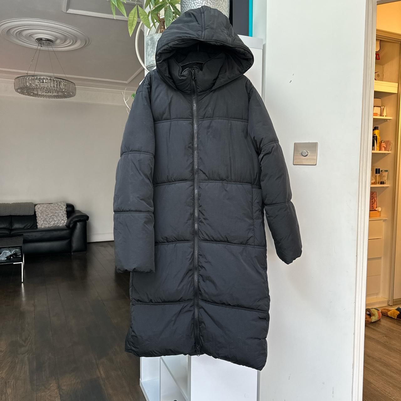 Weekday Robin padded jacket - black Size small (... - Depop