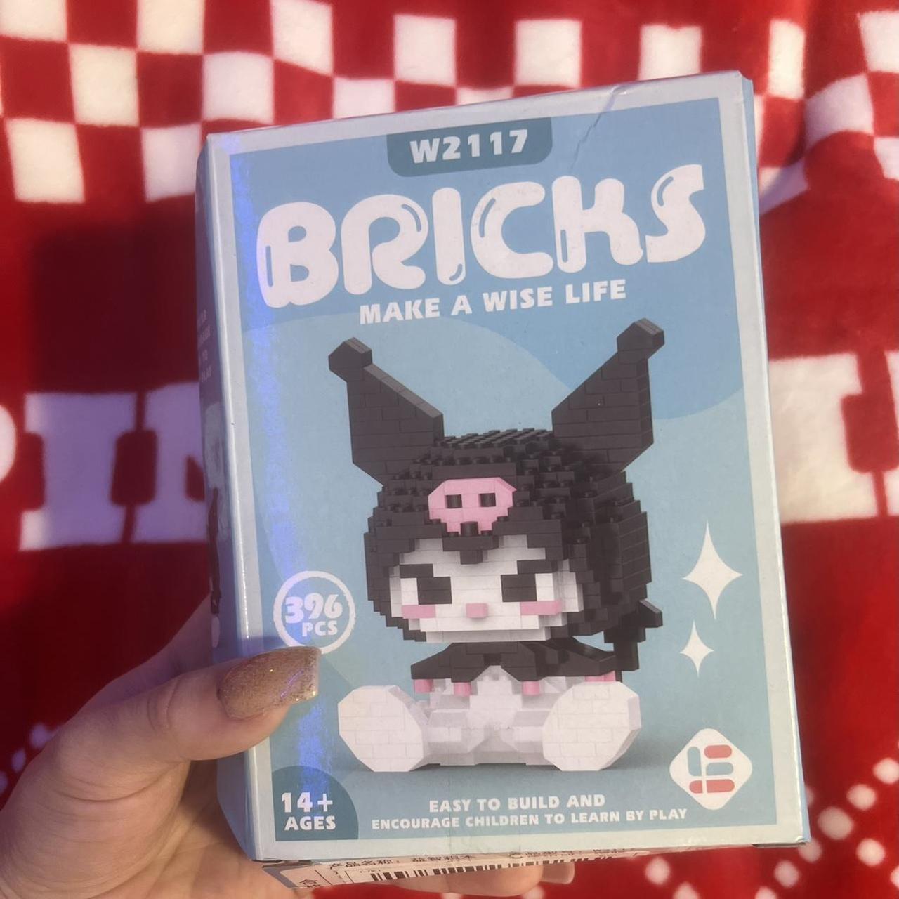 super cute Bricks hello kitty kuromi lego set! I... - Depop