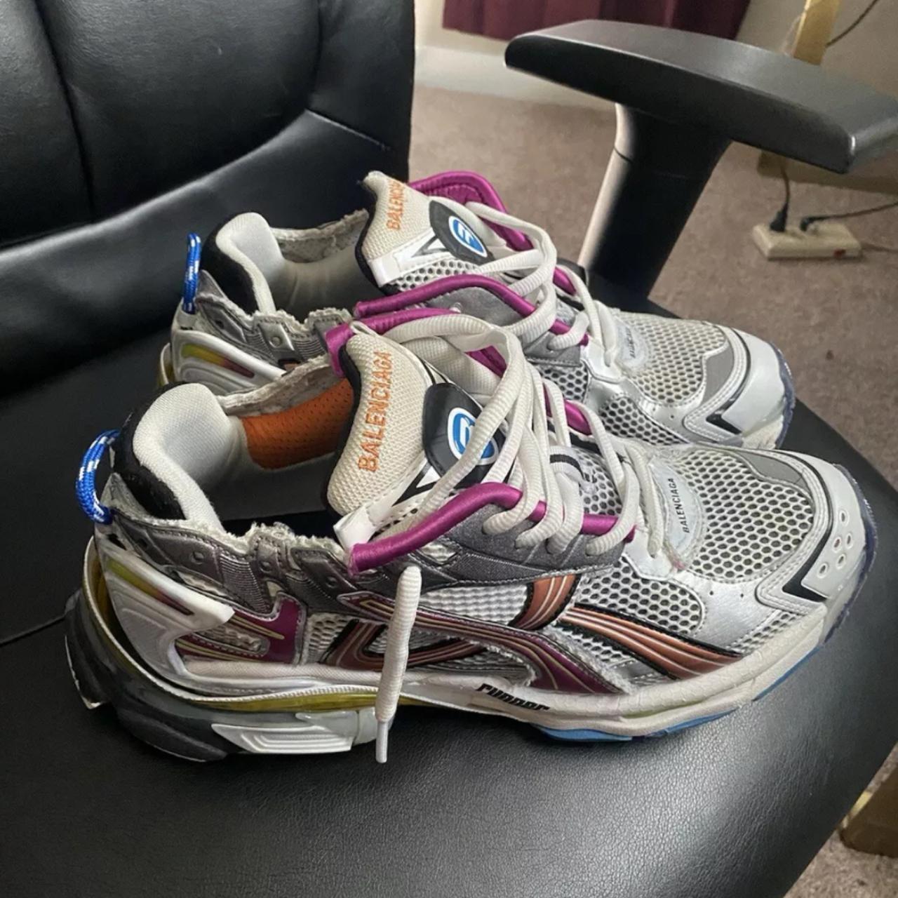 balenciaga runners multi color - Depop
