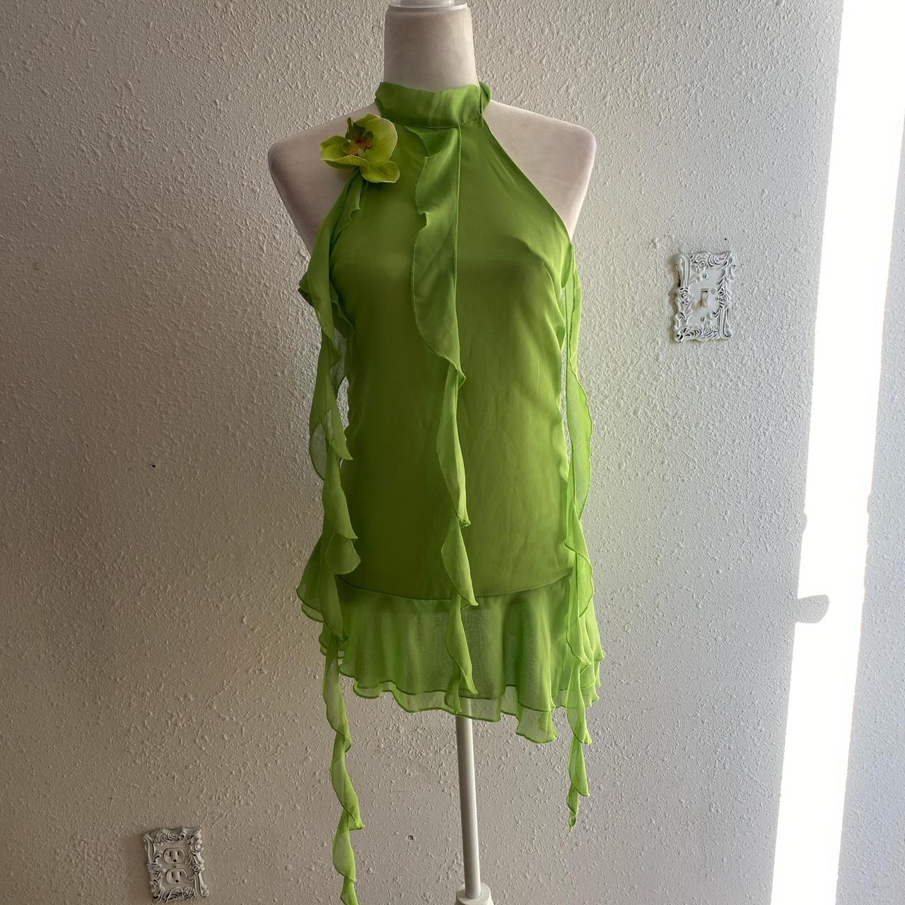 Fairycore babydoll top Fairy princess top Flowy... - Depop