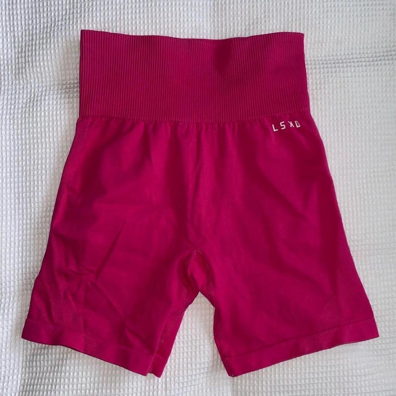 Pink Lskd shorts - the pink looks different in... | Depop