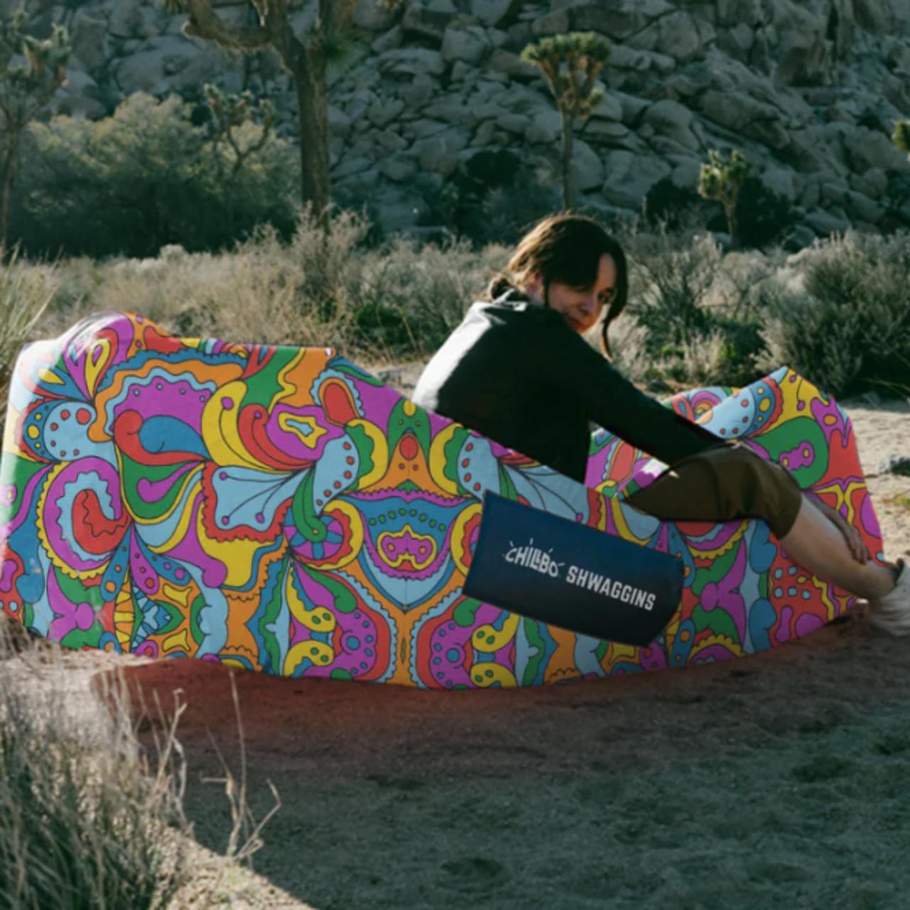 Chillbo® Shwaggins Inflatable Lounger provides all... - Depop