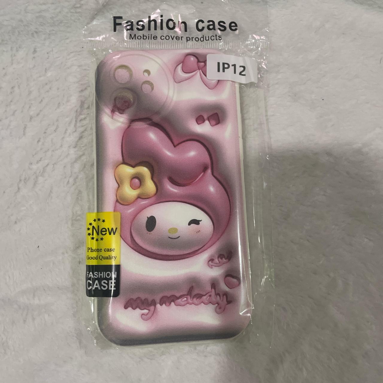 Cute Pink My Melody phone case for iPhone 12 #kawaii... | Depop