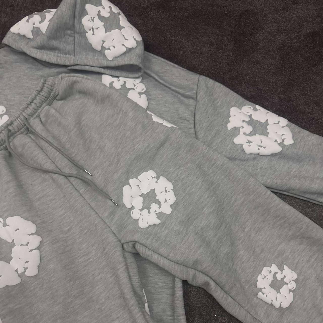 Grey Denim Tears Tracksuit Perfect Condition Size M... | Depop