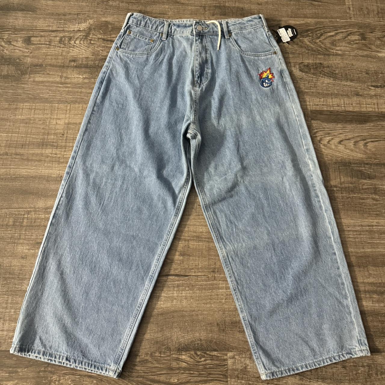 Brand new Adam Bomb baggy jeans. Size 32x32 #skater | Depop