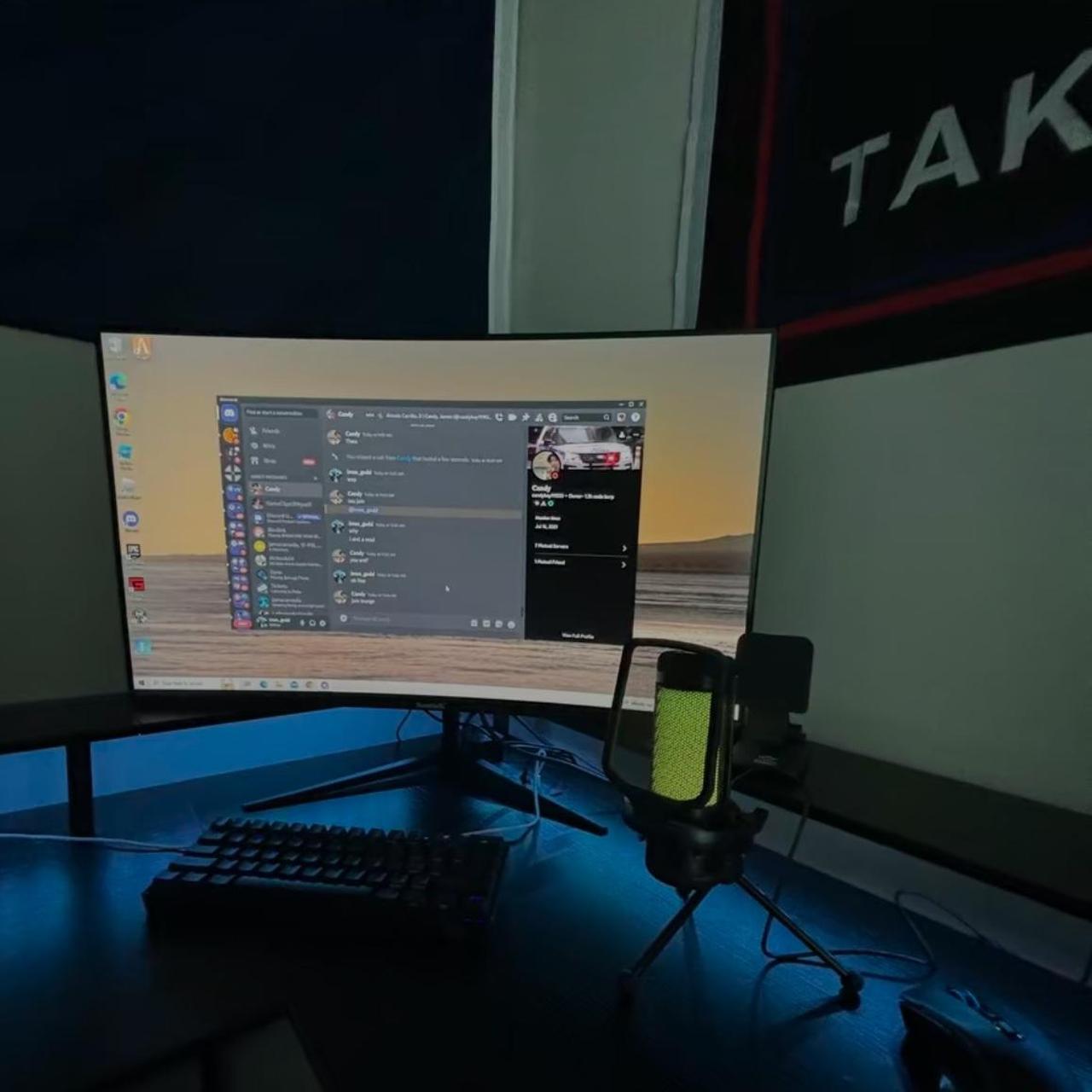 TONOR TC310 USB Streaming Gaming Mic - Depop