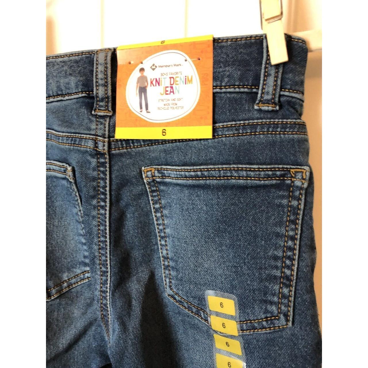 Members Mark Boys Jeans Adjustable Waist Size 6 Get... - Depop