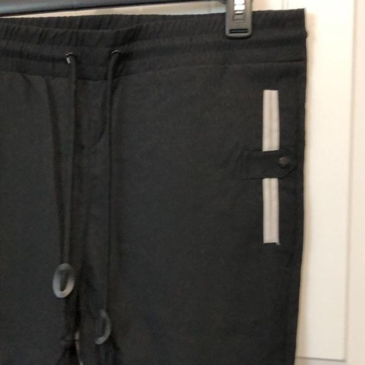 THC The Hideout Clothing Frosty Nylon Track Cargo... - Depop