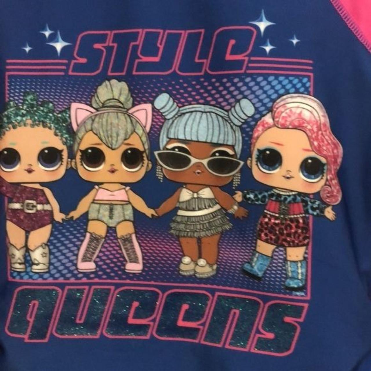 L.O.L. Surprise! Girl's 2 Piece Long Sleeve Rash... | Depop