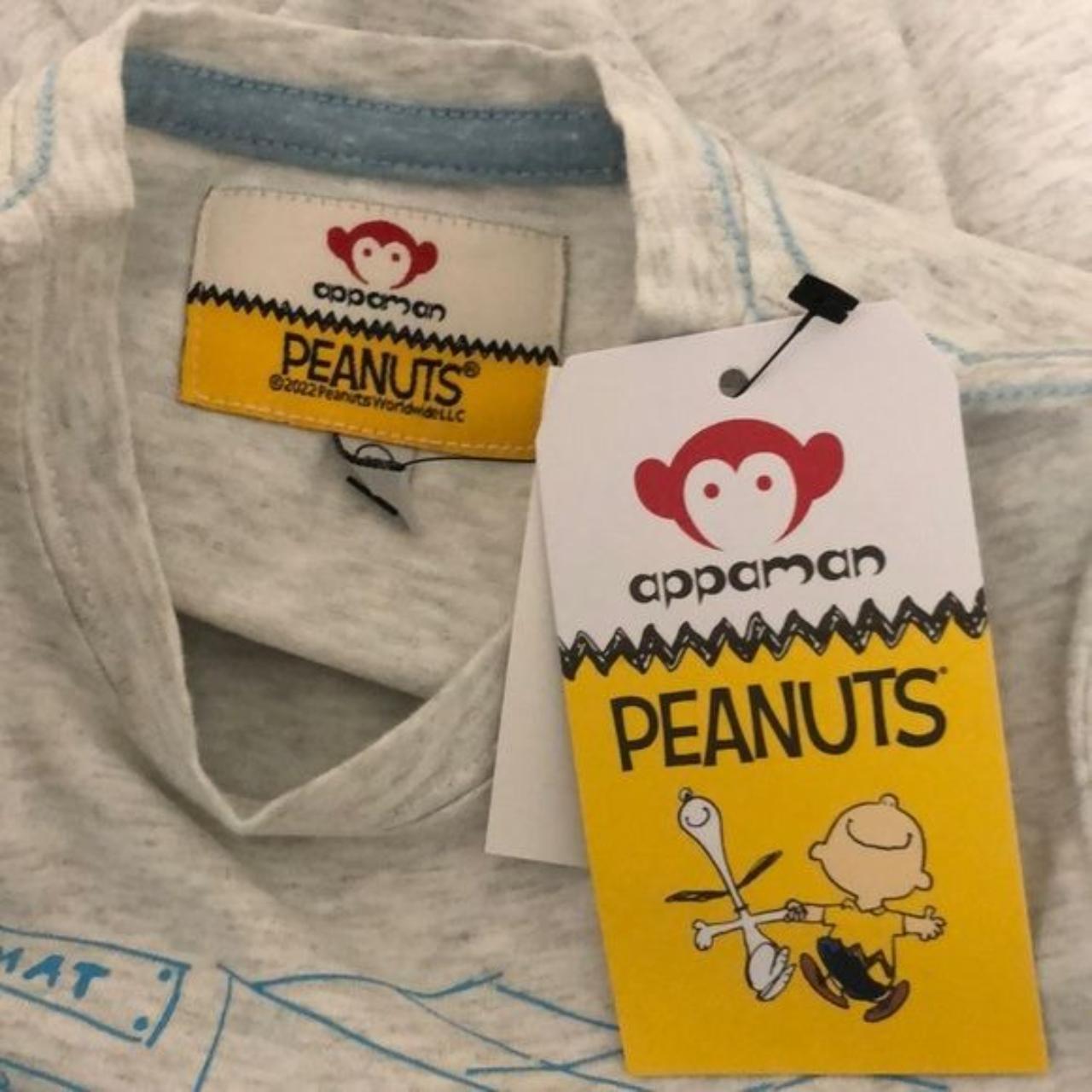 Appaman Peanuts long sleeve t-shirt new in the bag.... - Depop