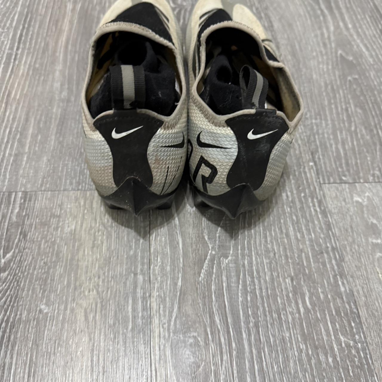 Nike Vapor football cleats - black and white Dm... | Depop