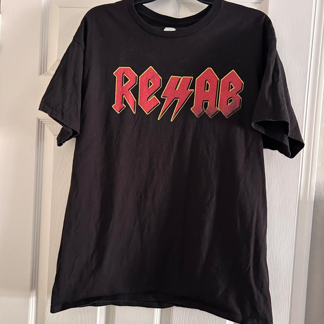 Rehab rocks tee never restocking need gone - Depop