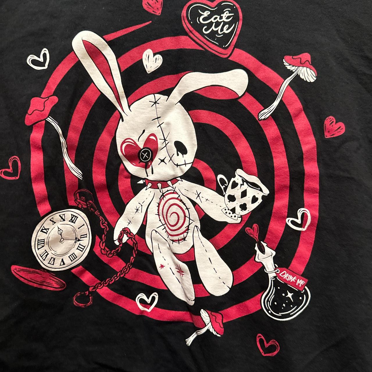 Hot Topic black and red crop top. - Depop