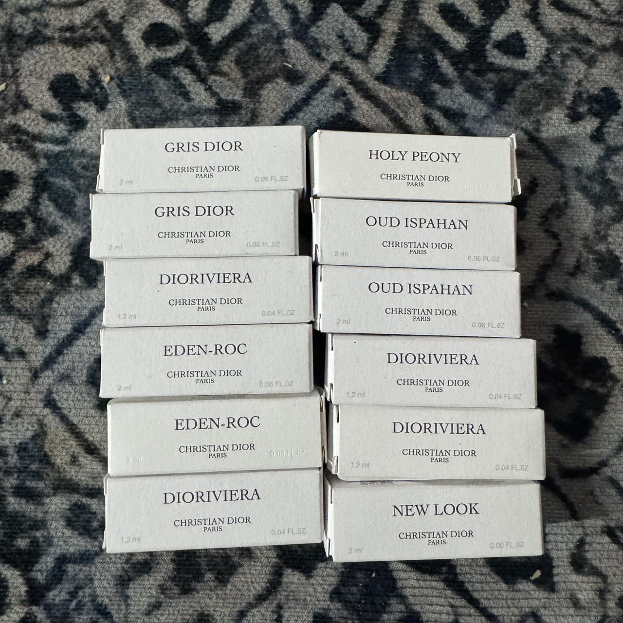 12x Dior Fragrance Miniature’s 8x 2ml Fragrances ... - Depop