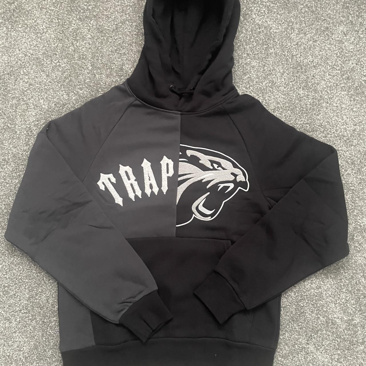 Trapstar Arch Shooters Full Tracksuit Grey/Black... | Depop