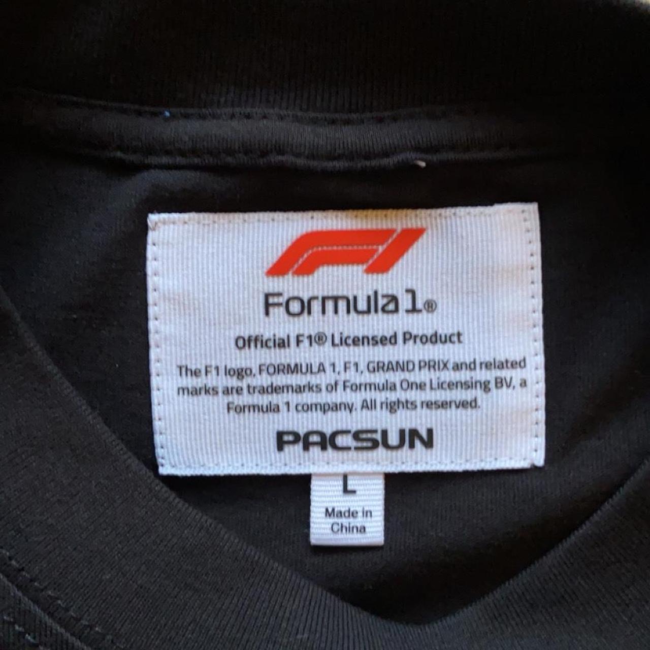 Black and yellow F1 Pacsun t-shirt. Brand new with... - Depop