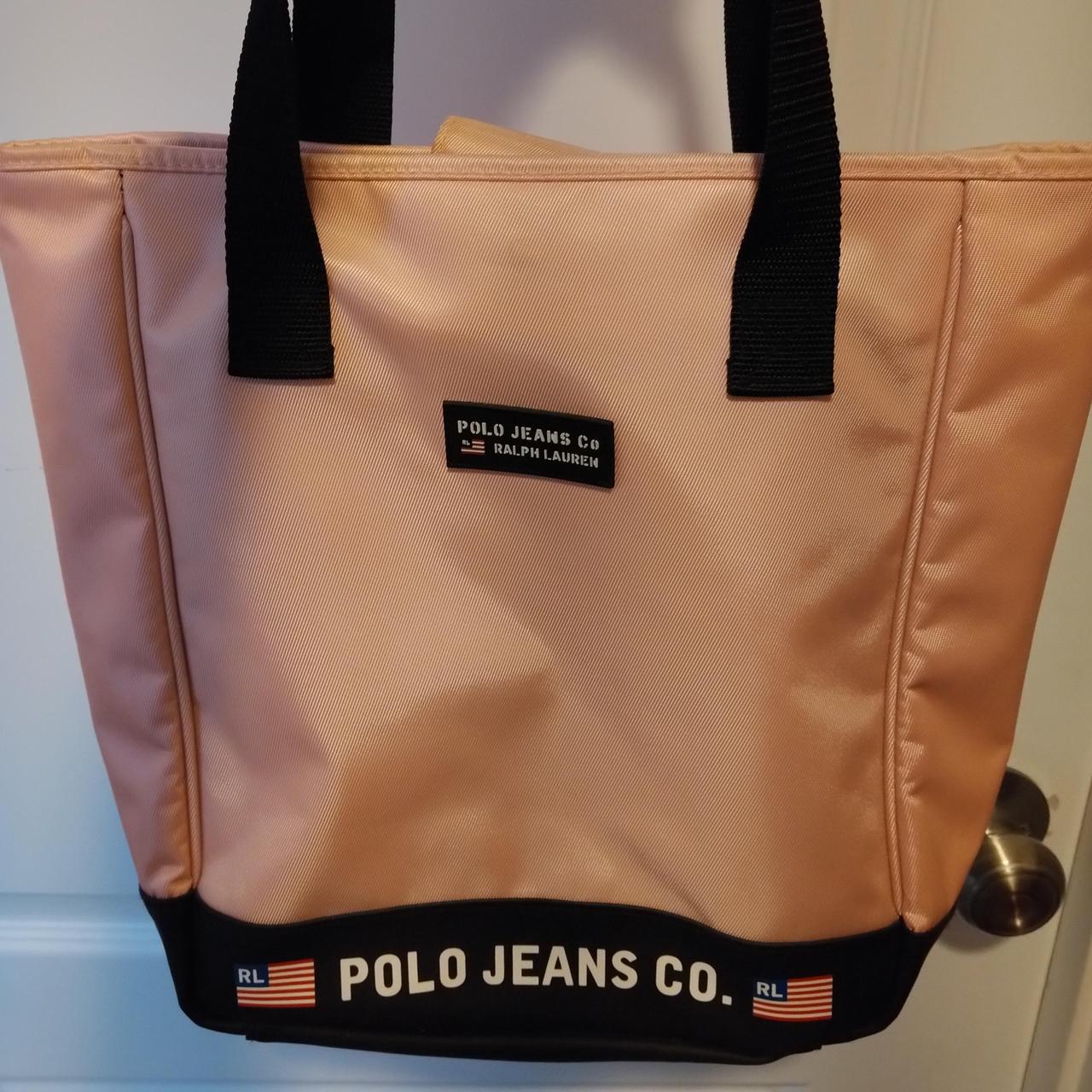 Pink Polo Tote Bag, Never worn, Pre-Owned, Amazing... - Depop