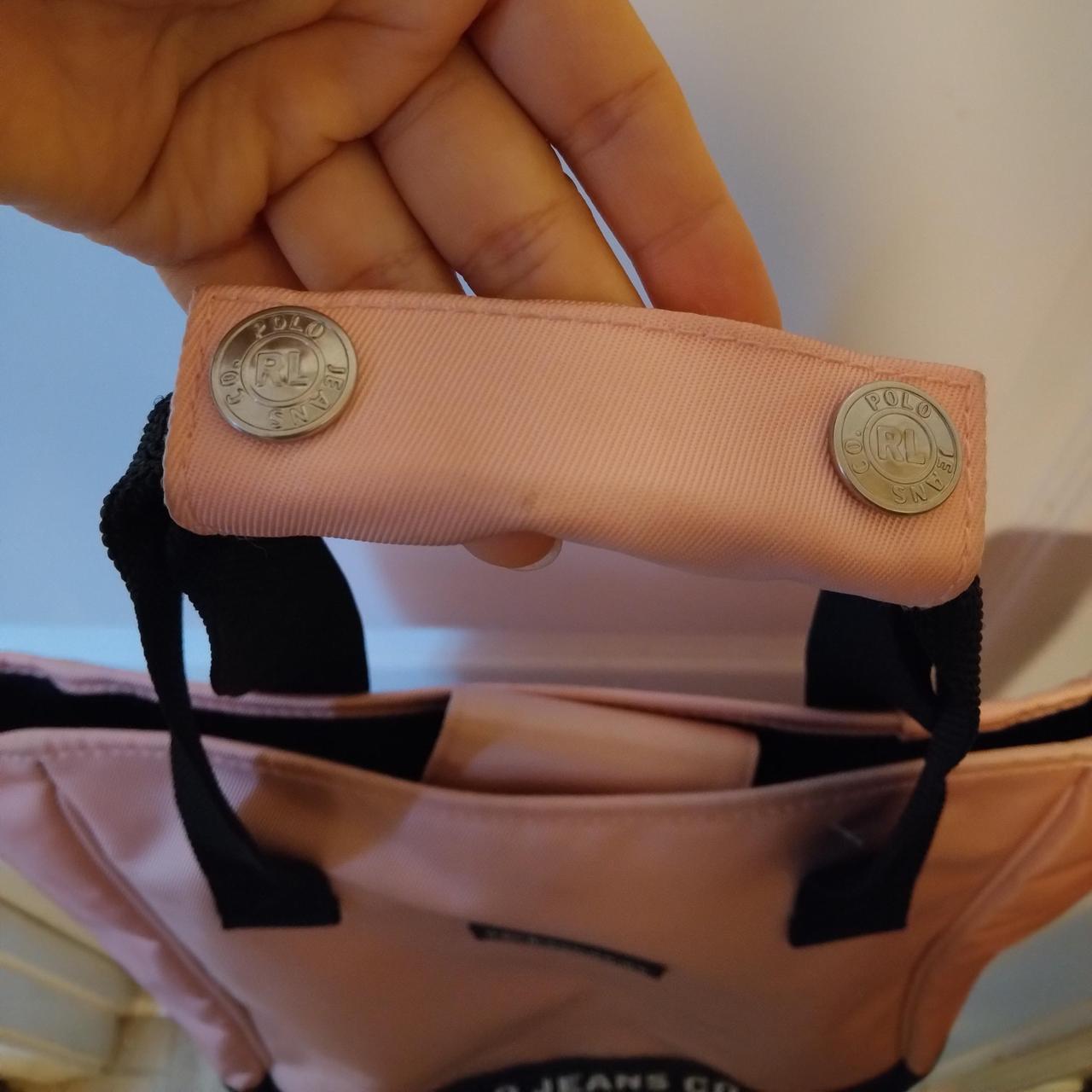 Pink Polo Tote Bag, Never worn, Pre-Owned, Amazing... - Depop