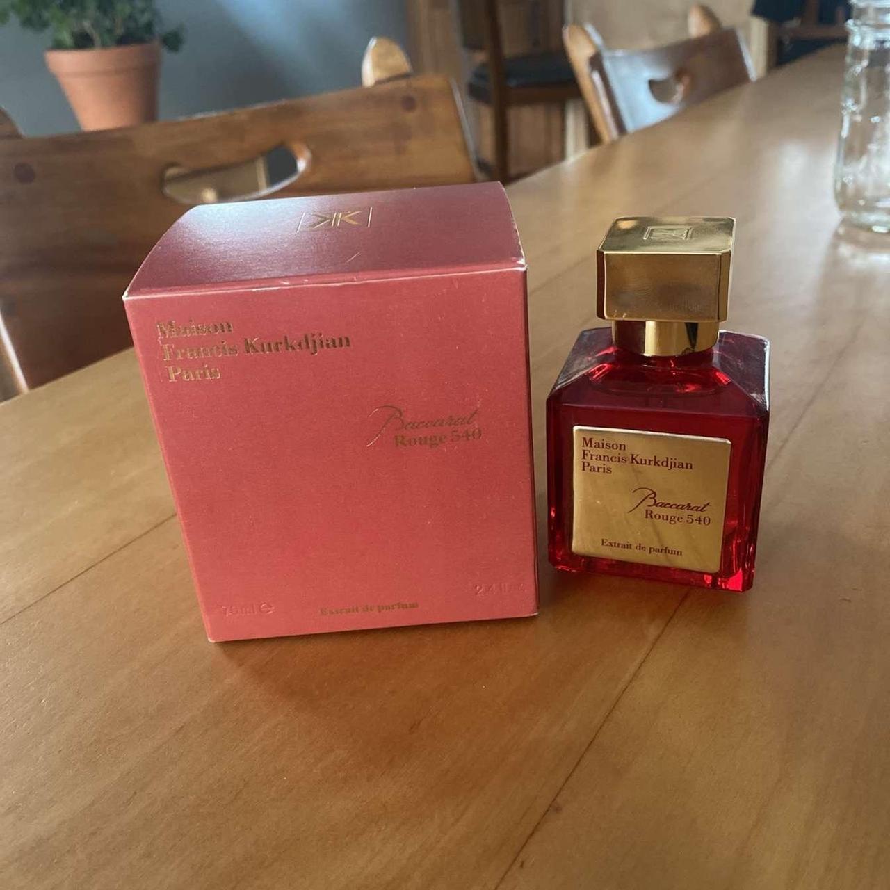 Baccarat rouge 540 95% full just sprayed to test it out | Depop