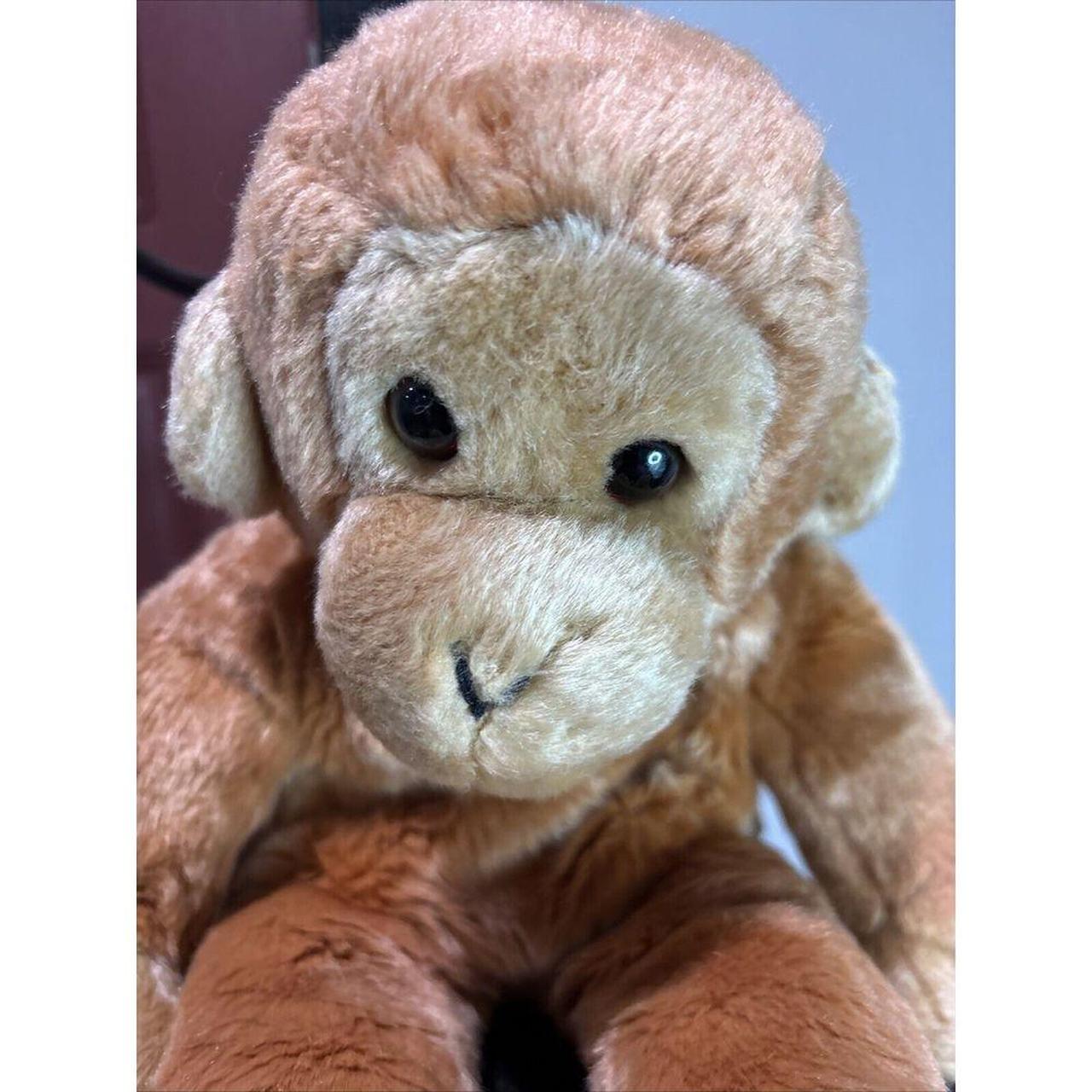 Vintage 1998 Ty Beanie Buddies 14" Bongo the Monkey... - Depop