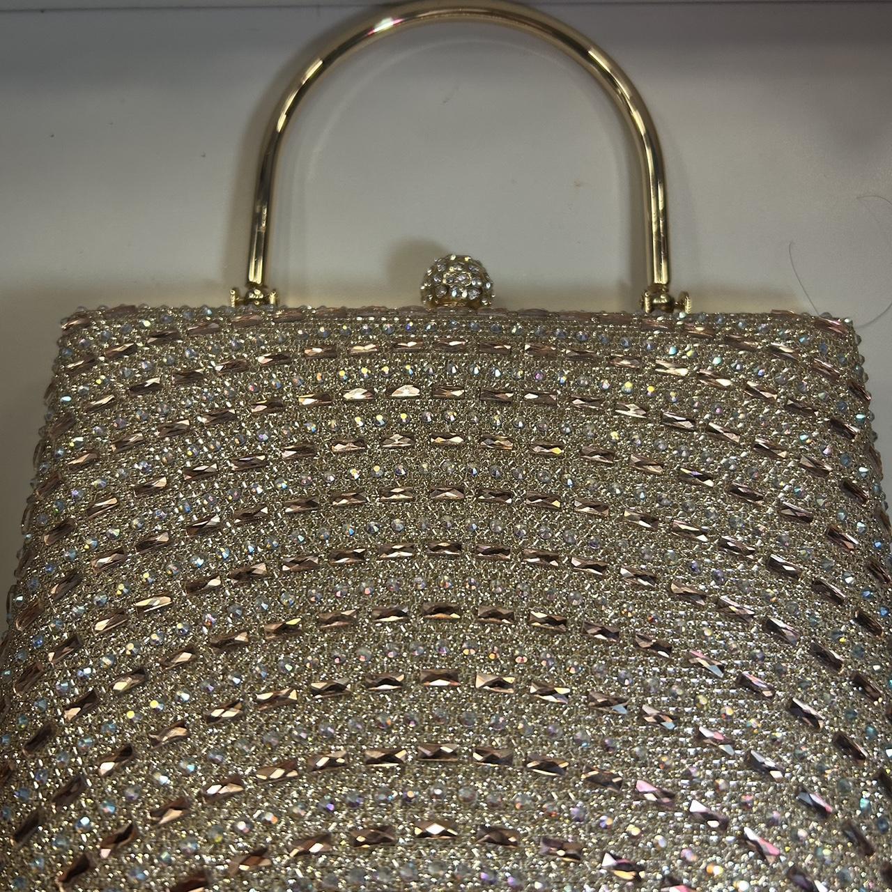 Gold and Silver Clasp Hand Purse Brand New - Depop