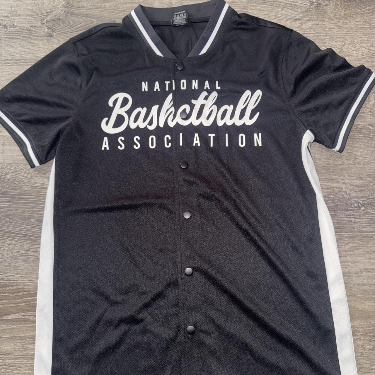 Official NBA Merch, Black and white NBA basketball... | Depop