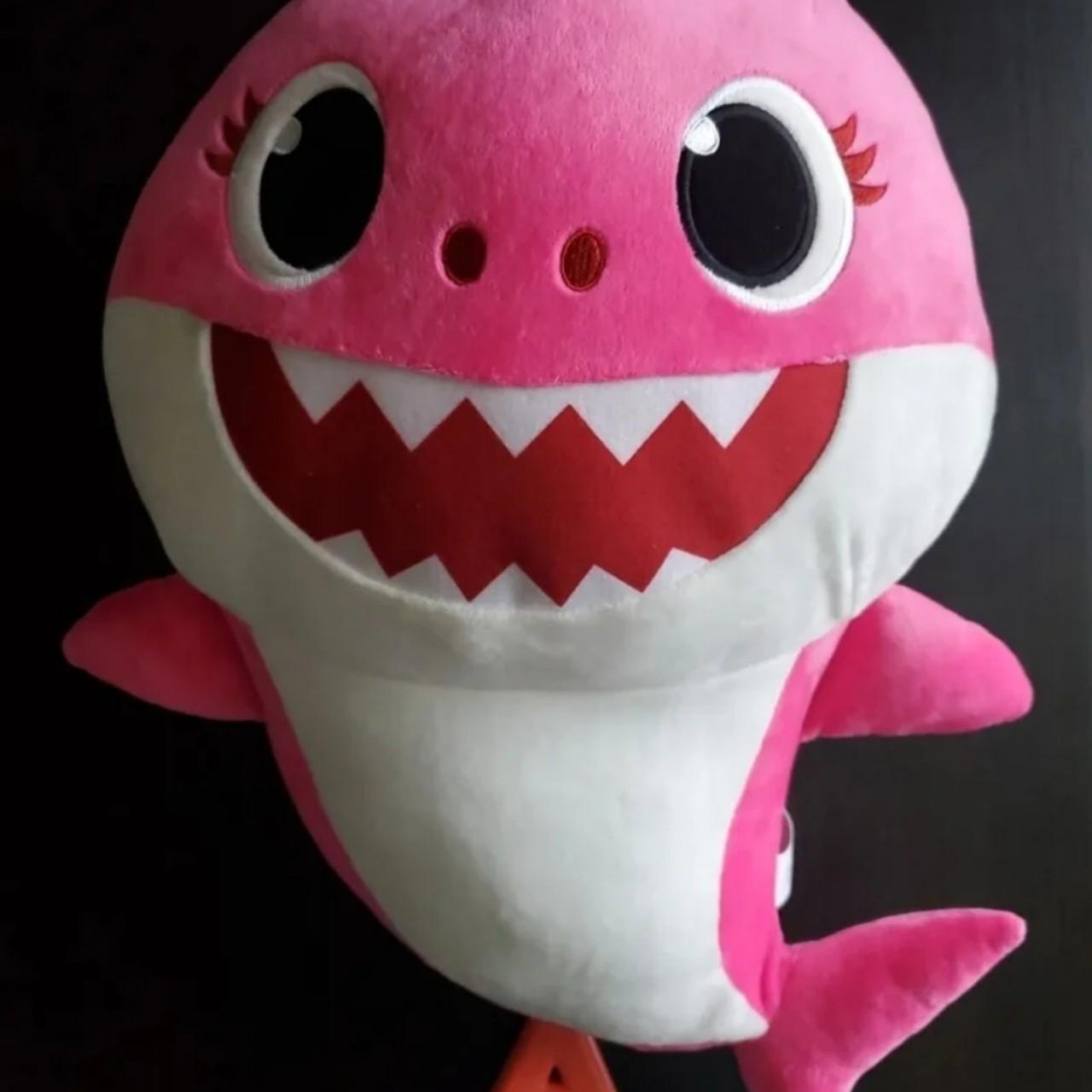Baby Shark " Mommy Shark" Sings Shark Song 9" Plushie | Depop
