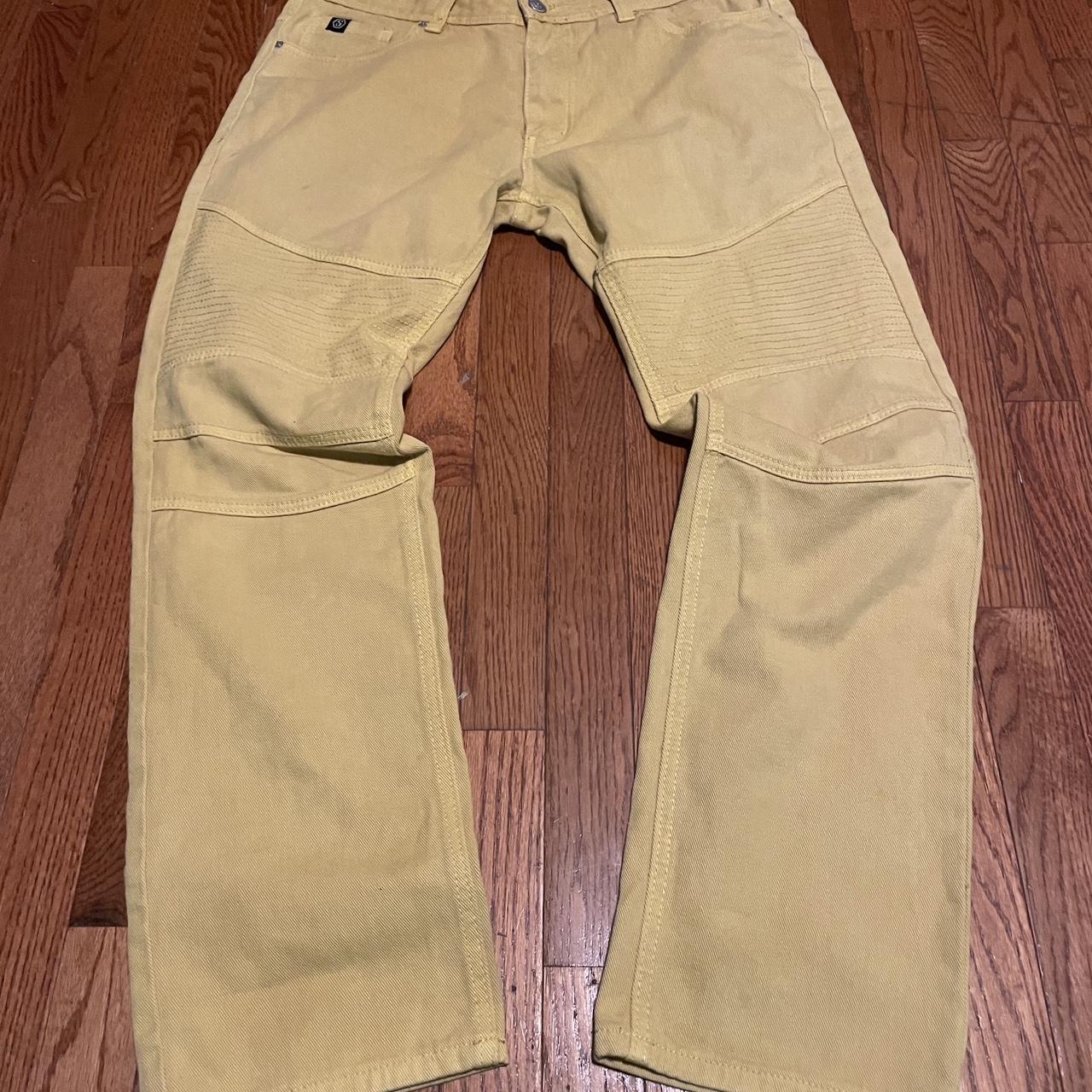 Super dope yellow denim brand new no flaws DM for... - Depop