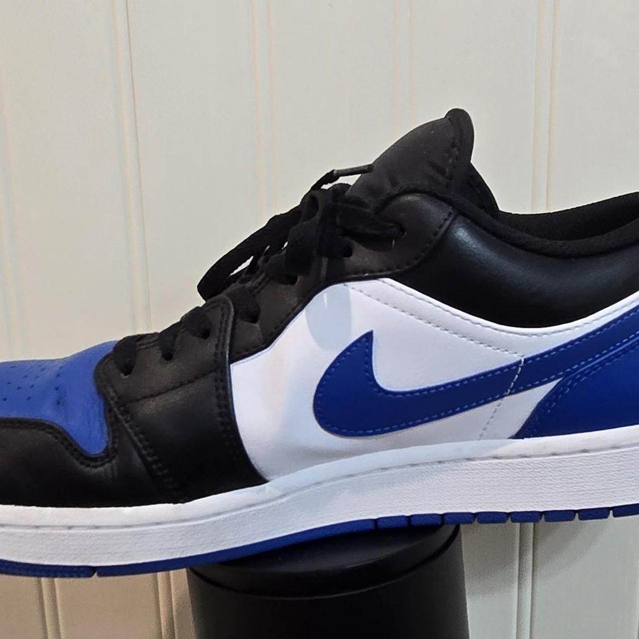 Nike Air Jordan 1 Low Royal Blue Shoe in good... - Depop