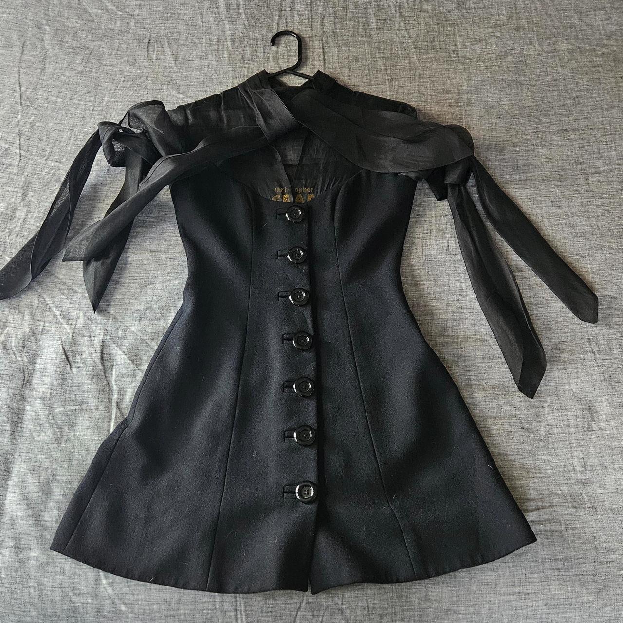 Vintage 1999 Christopher Graf Pure Silk Dress Step... - Depop