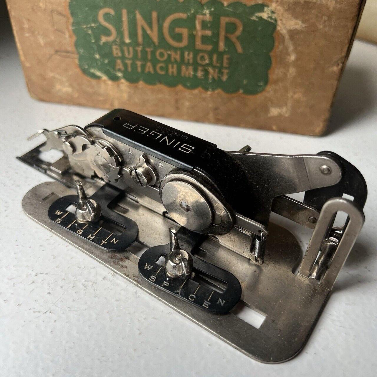 Vintage 1941 Singer Buttonhole Attachment #121795... | Depop