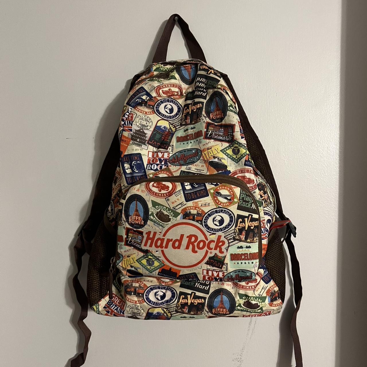 - Hard Rock Cafe backpack - brand new/no flaws -... - Depop
