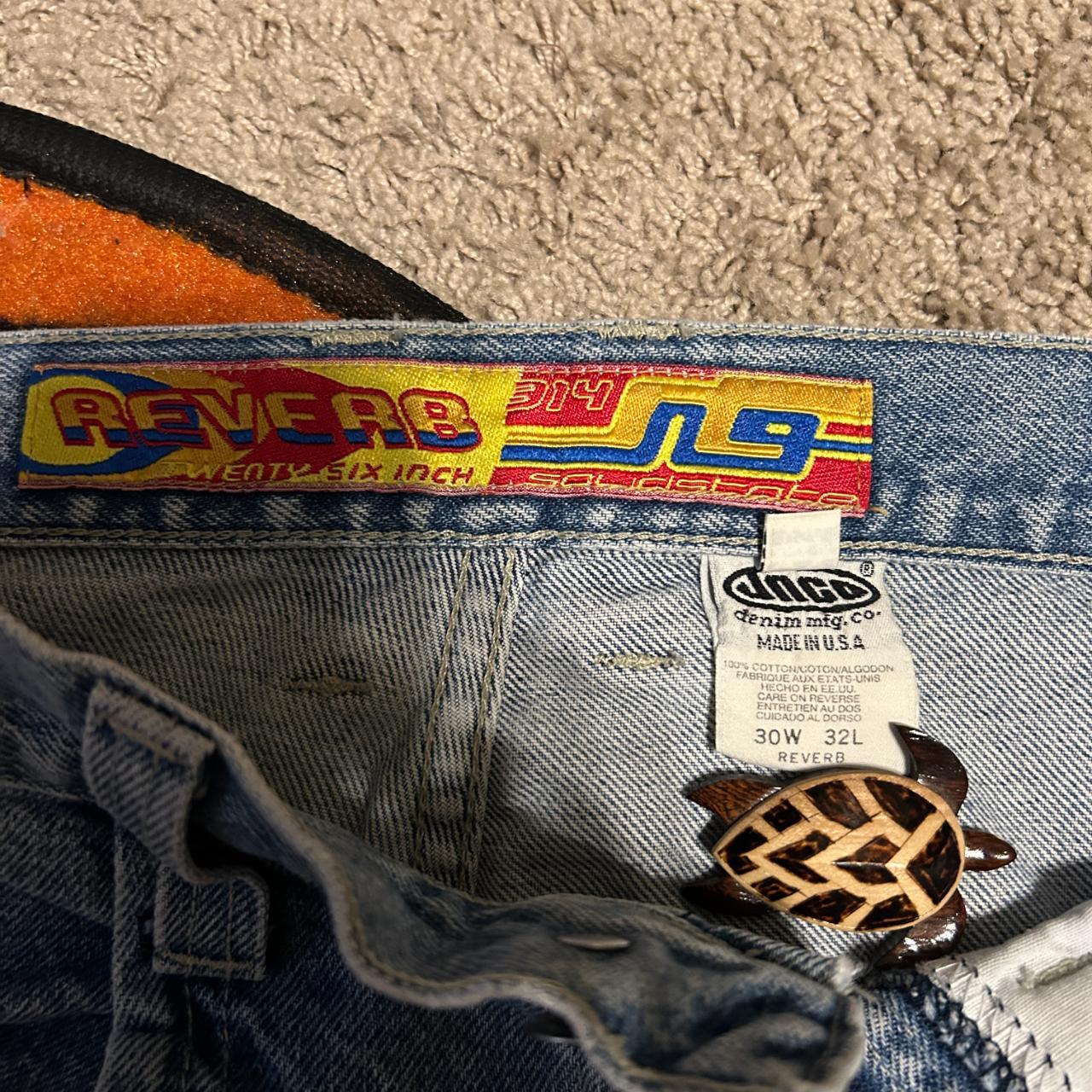vintage JNCO reverb jeans Faded blue NOT REAL... - Depop