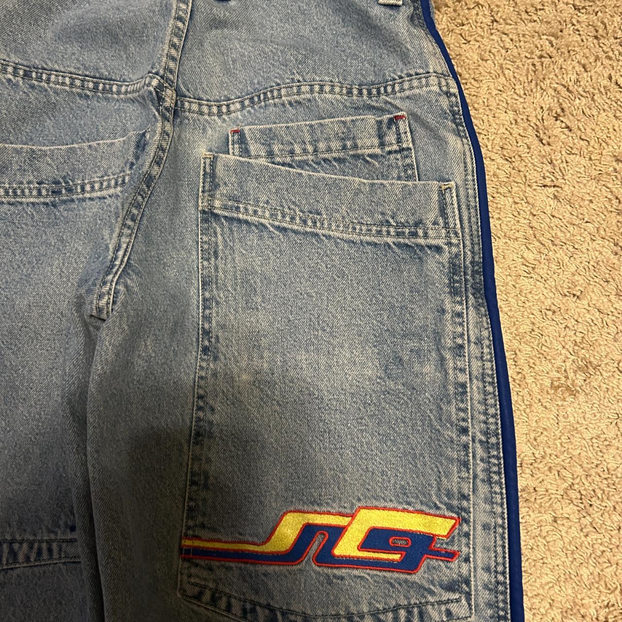 vintage JNCO reverb jeans Faded blue NOT REAL... - Depop