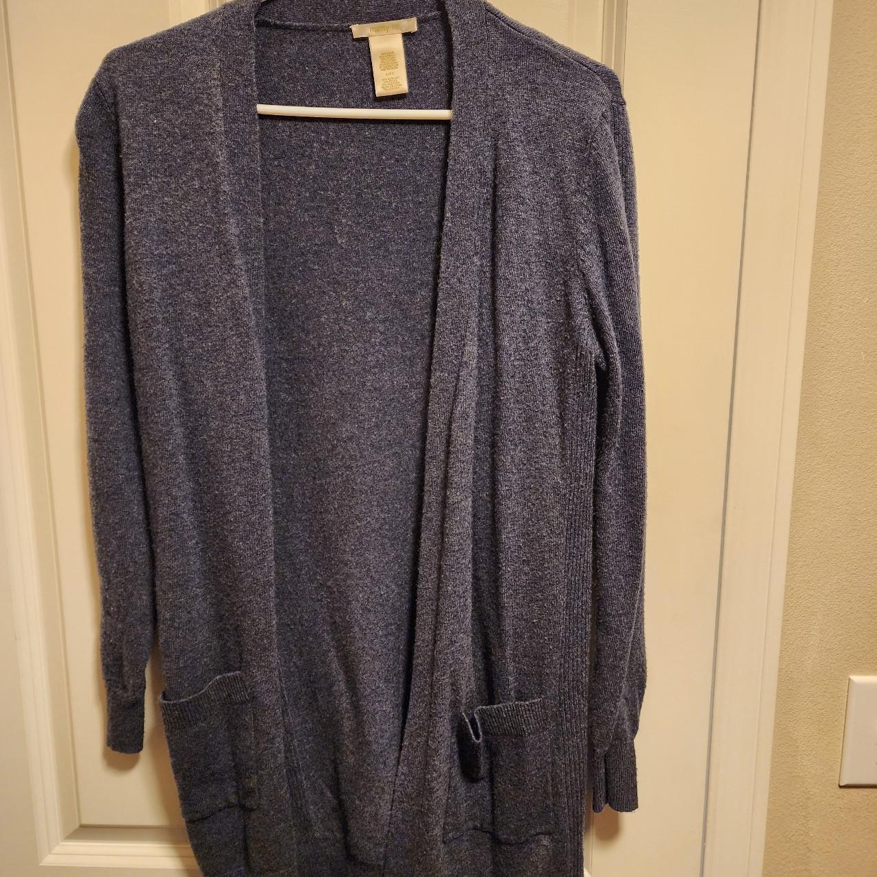 Brand: Matty M Color: Blue Size: S Blue cardigan,... - Depop