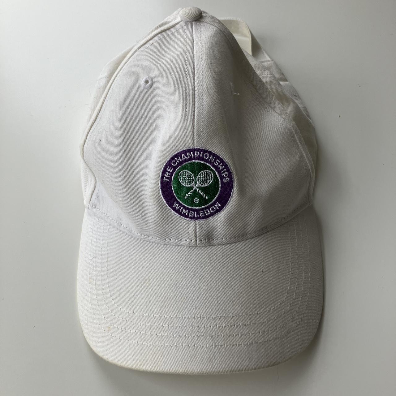 Wimbledon classic white cap One size fits all In... - Depop