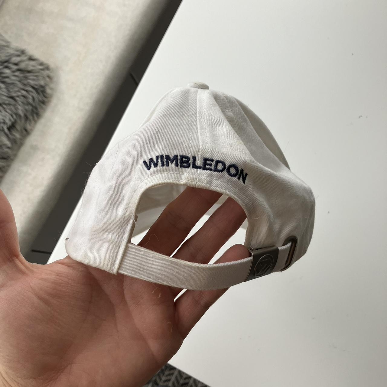 Wimbledon classic white cap One size fits all In... - Depop