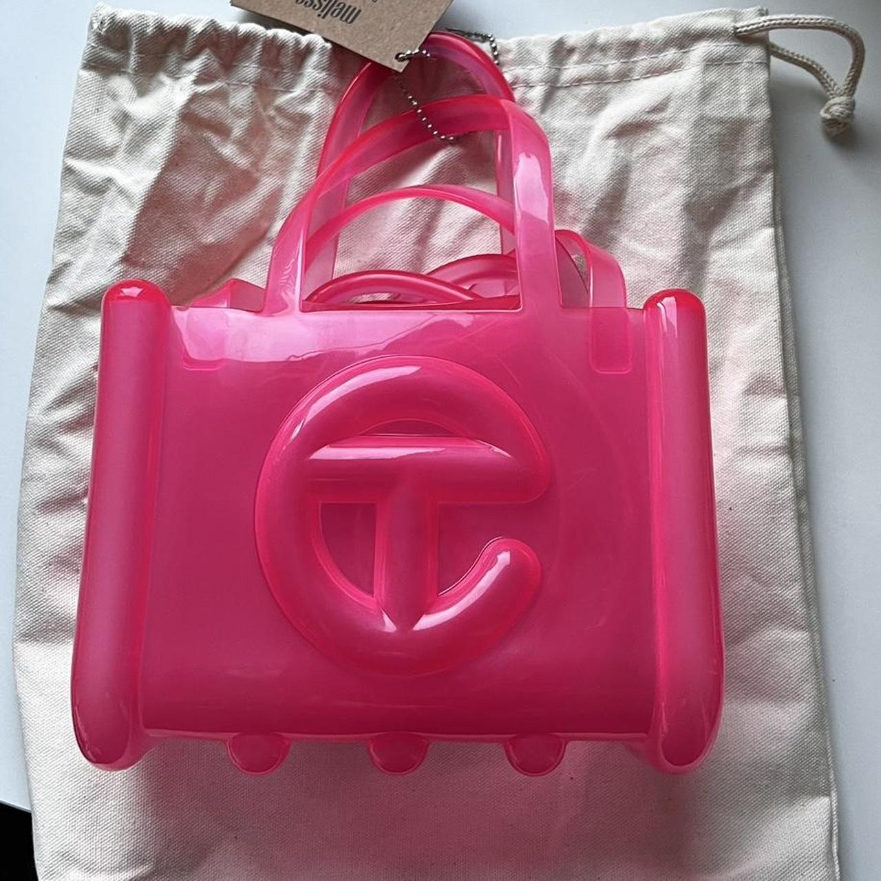 Melissa x Telfar Jelly Shopper in size small 100%... - Depop