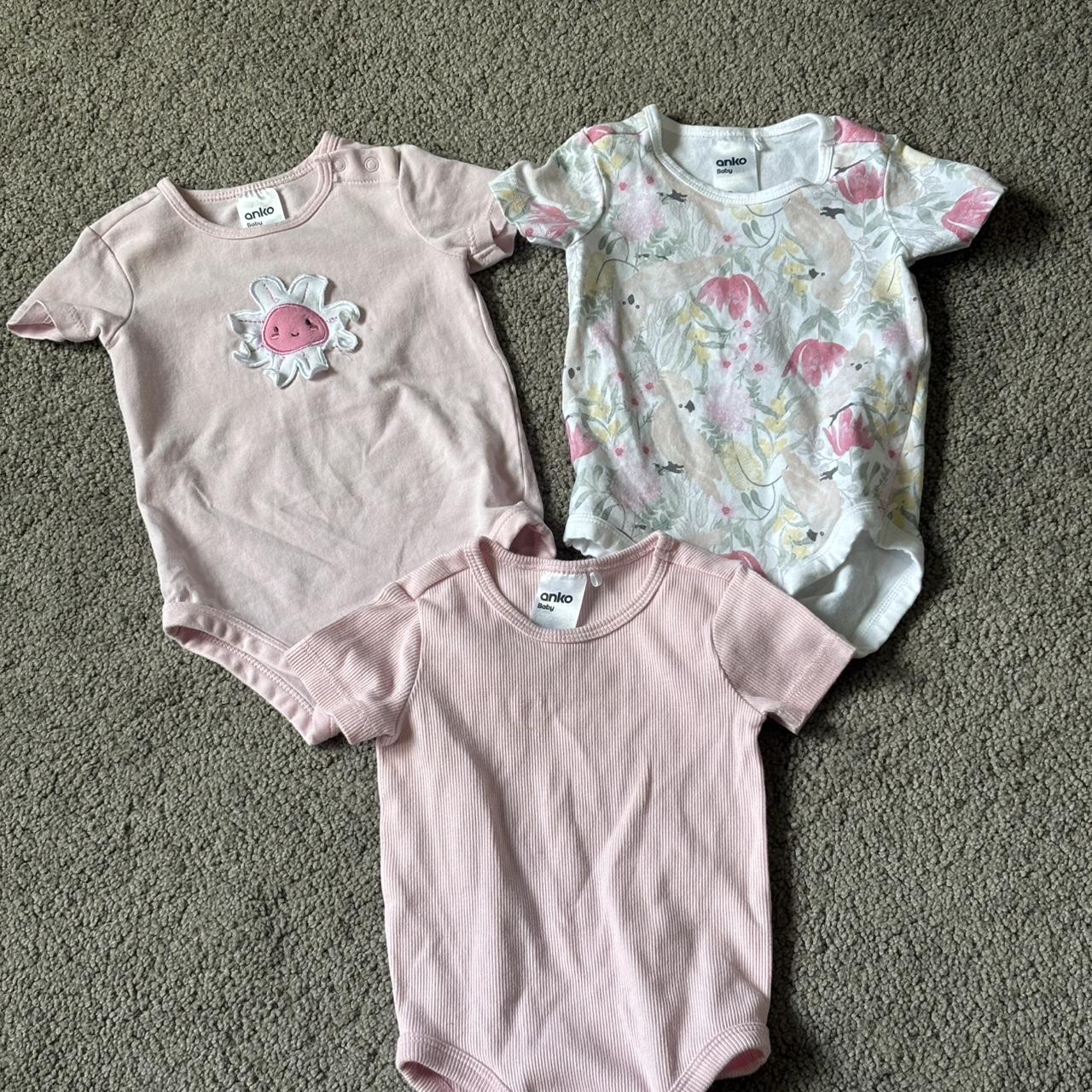 Anko baby girl body suits size 00 (3-6 months) have... | Depop