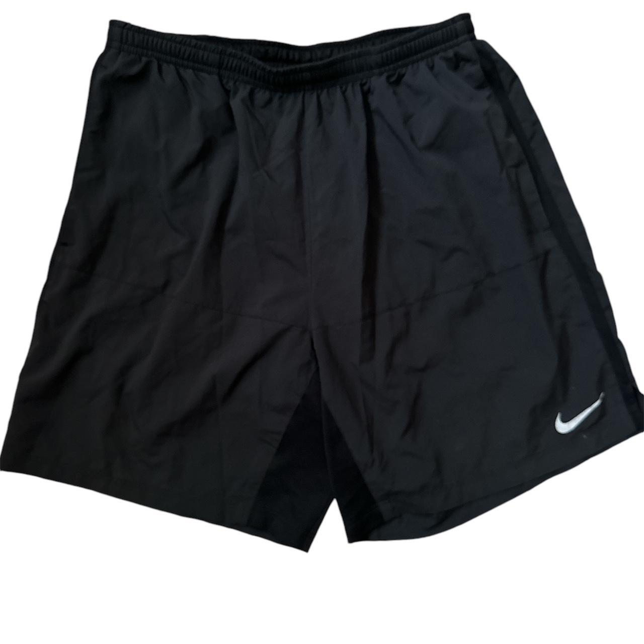 Nike Dri-fit black running shorts #runningessentials... - Depop