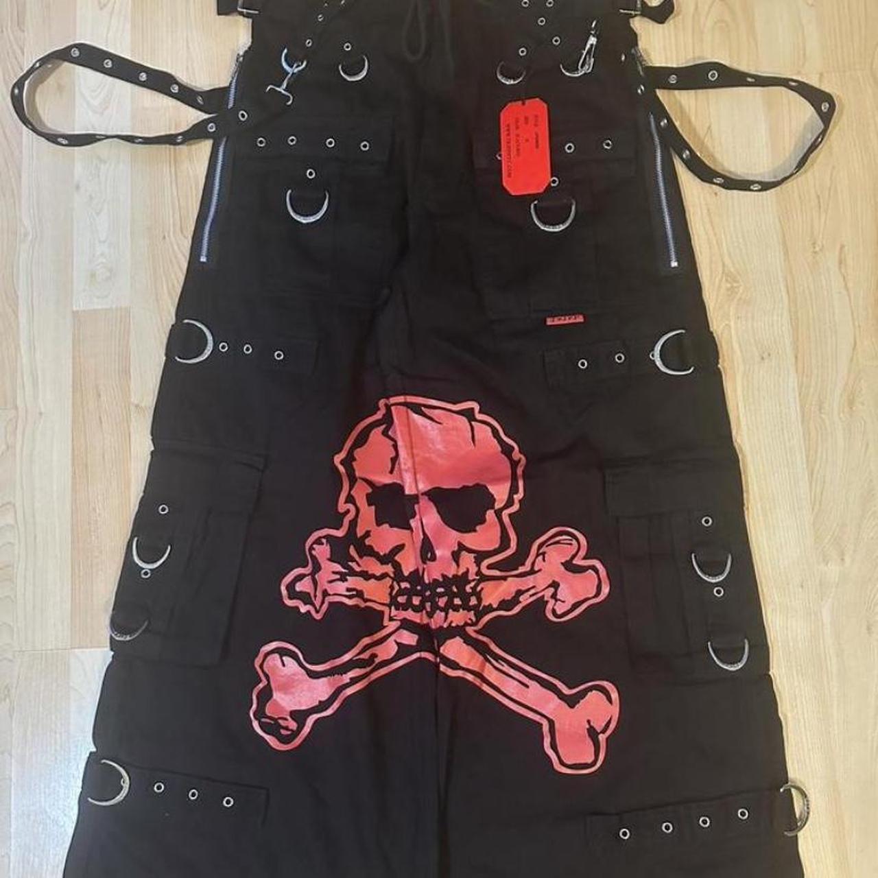 Mega skull trippnyc black/red Size M Will ship same... | Depop