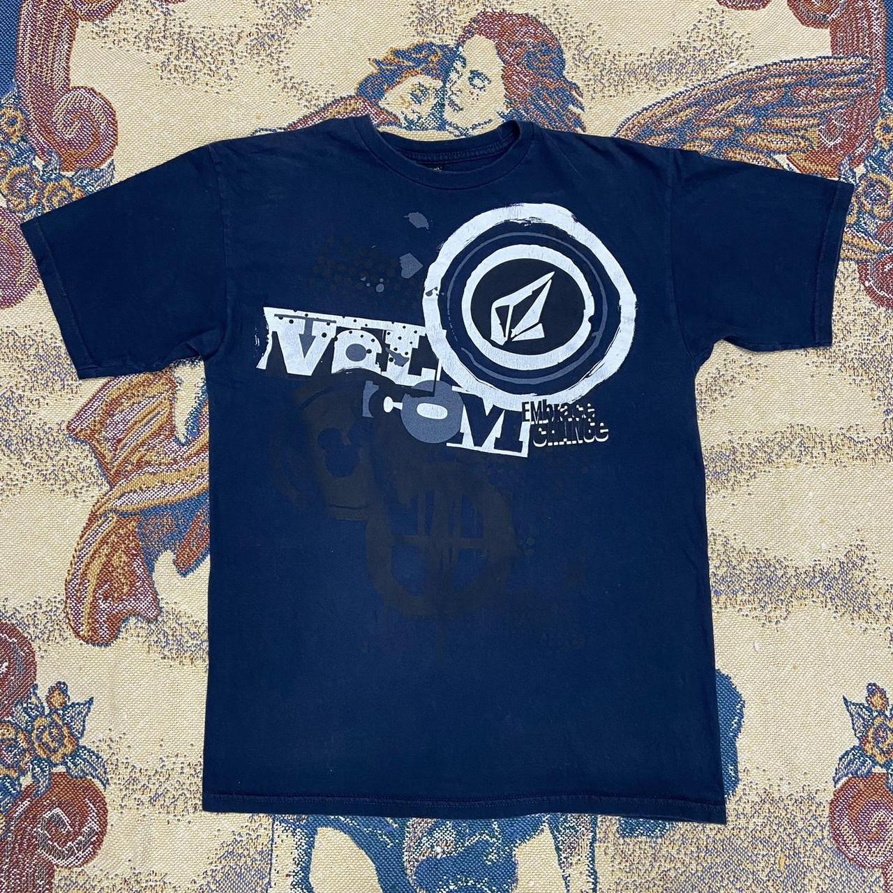 Vintage Y2K Volcom Shirt Size- M Measurements-... - Depop